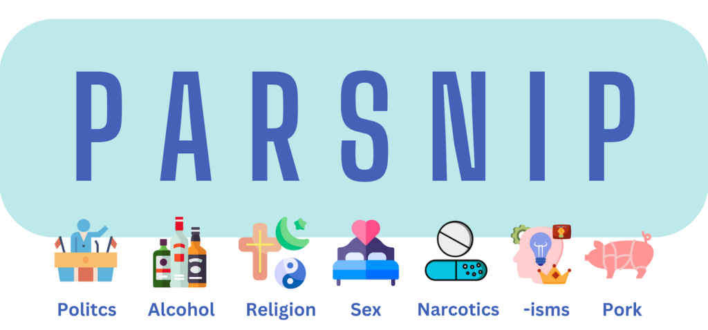 All About 'PARSNIPs': Navigating Controversial ESL Topics In Class ...