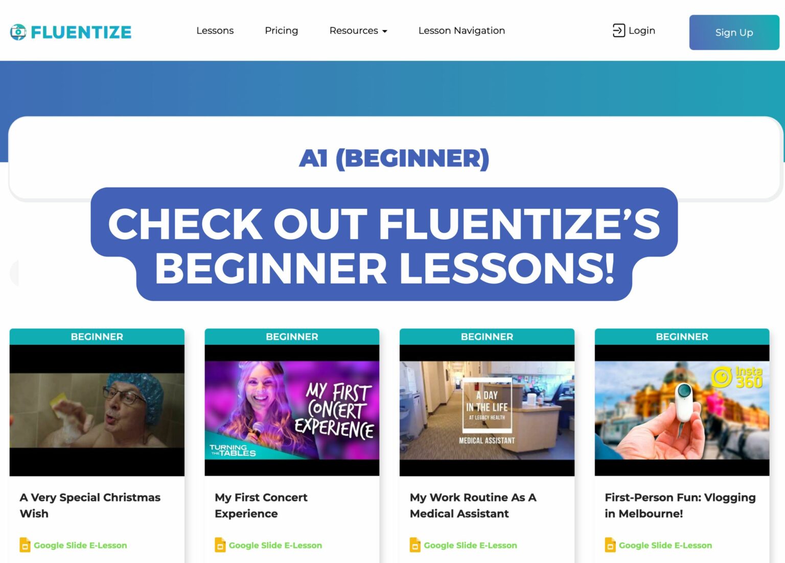 Teaching English to Beginners Made Simple & Fun - Fluentize