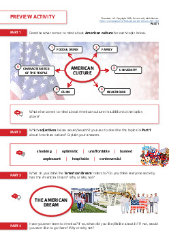 Beginner Esl Lesson Plans For Culture ESL Culture Project | TPT